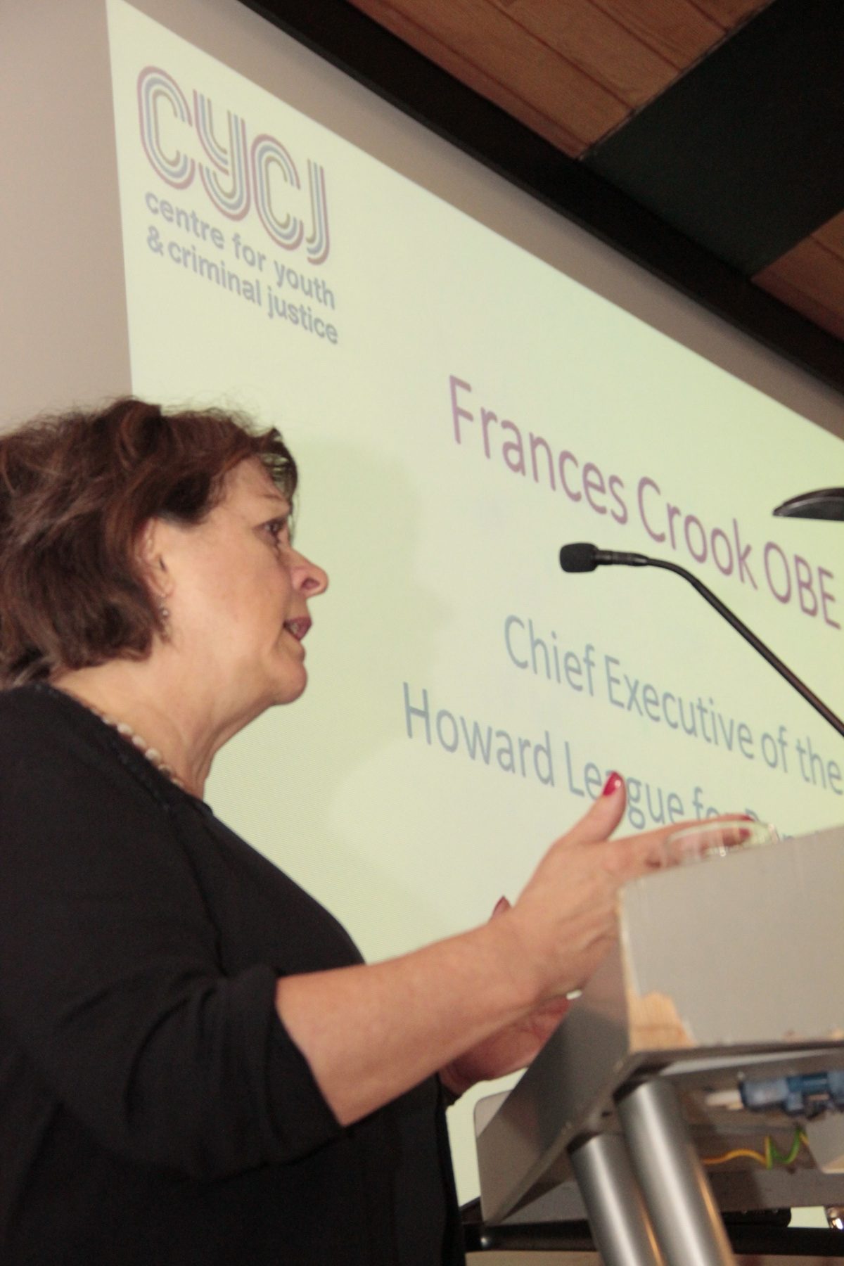 Frances Crook calls for radical change at Youth Justice Conference - Children and Young People's ...