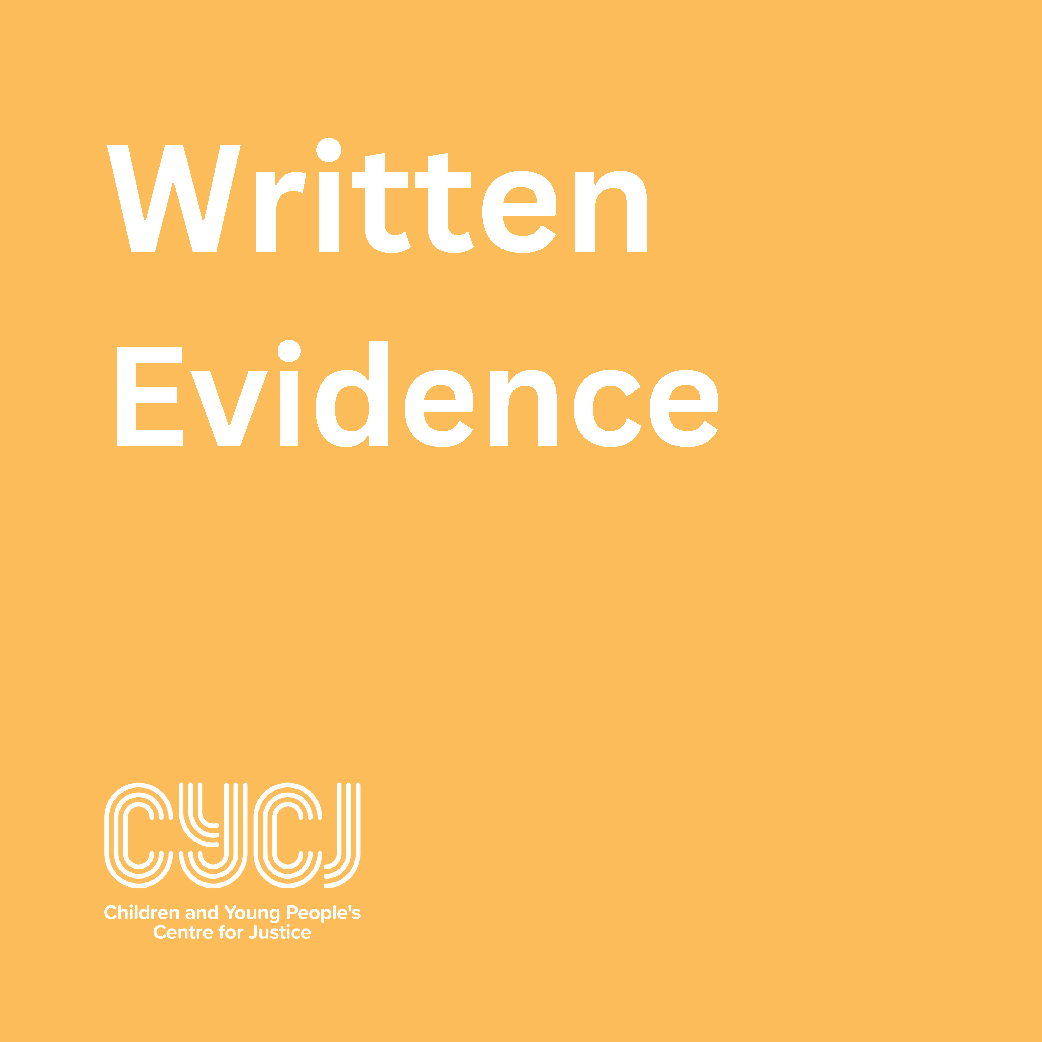 Written Evidence for Jay Review of CCE - Children and Young People's Centre for Justice